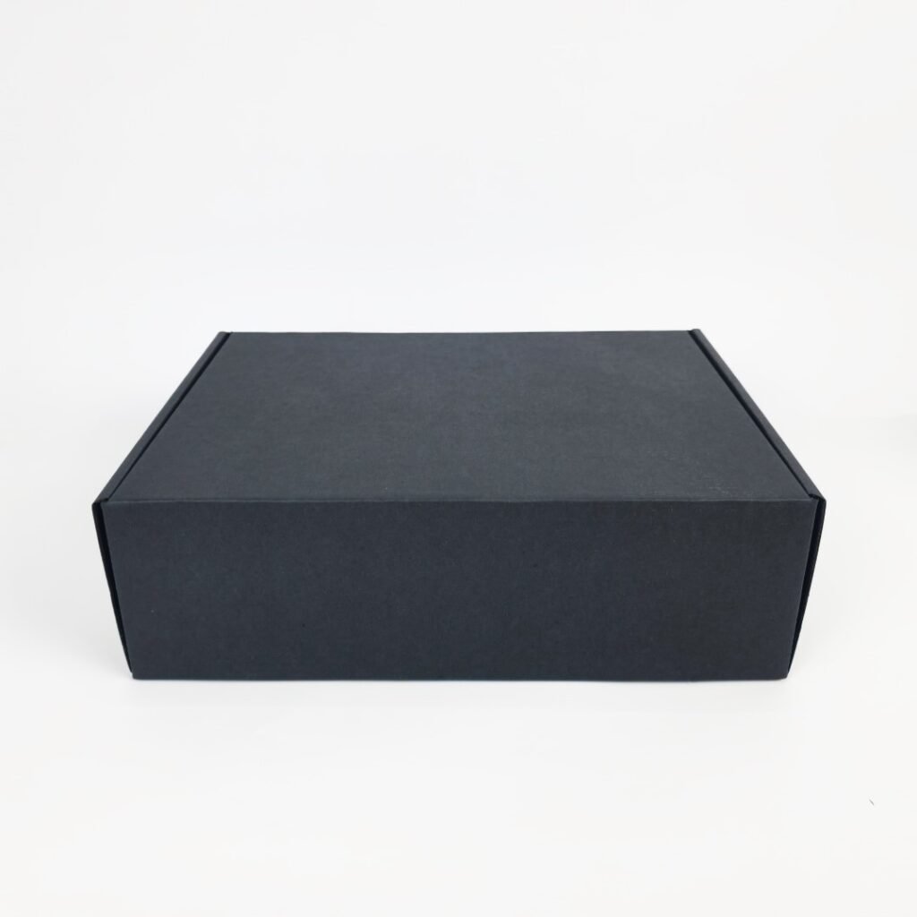 Black Corrugated Box - 23L X 30W X 9.5Hcm Boxsaat