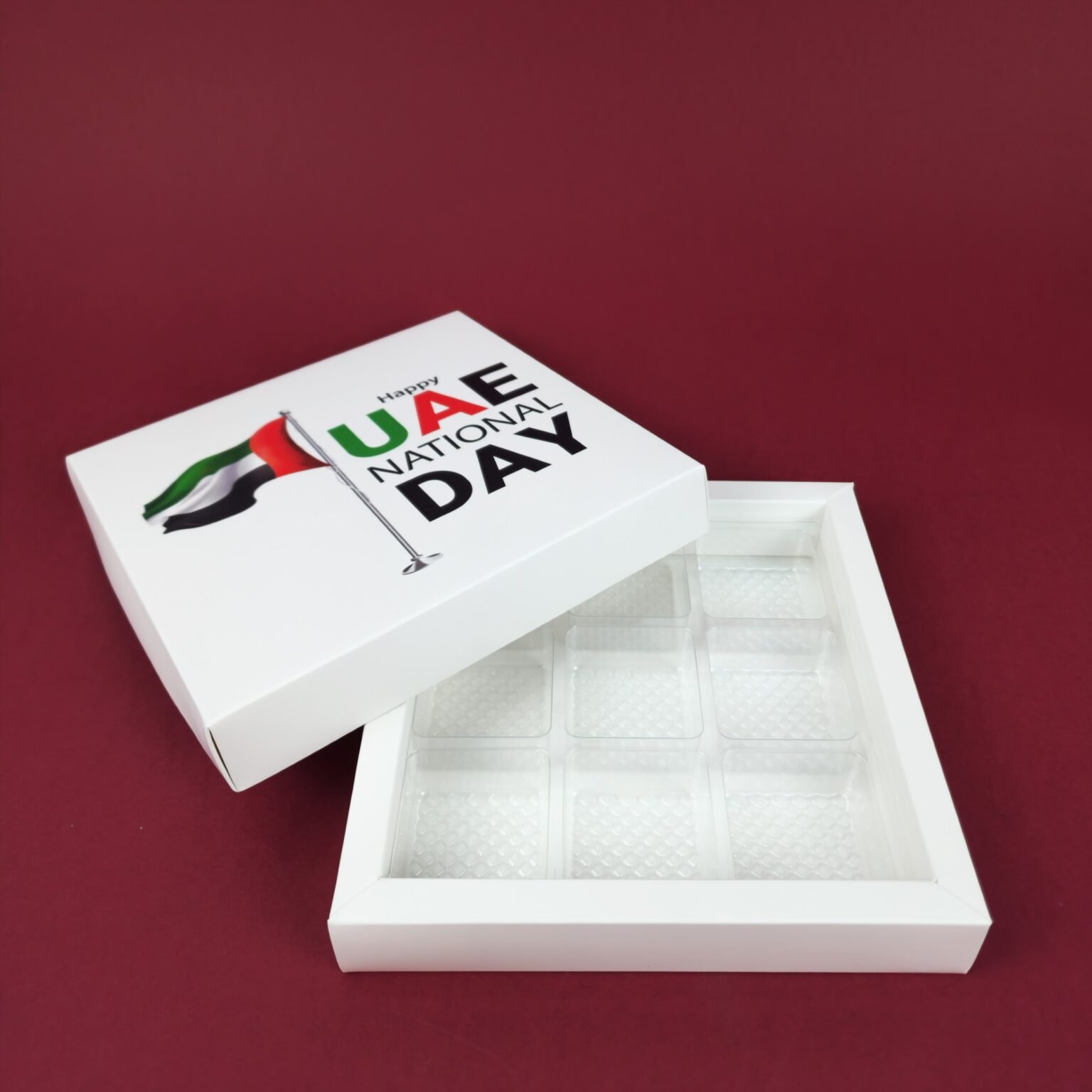 UAE National Day Chocolate Boxes - 9Pcs - Boxsaat